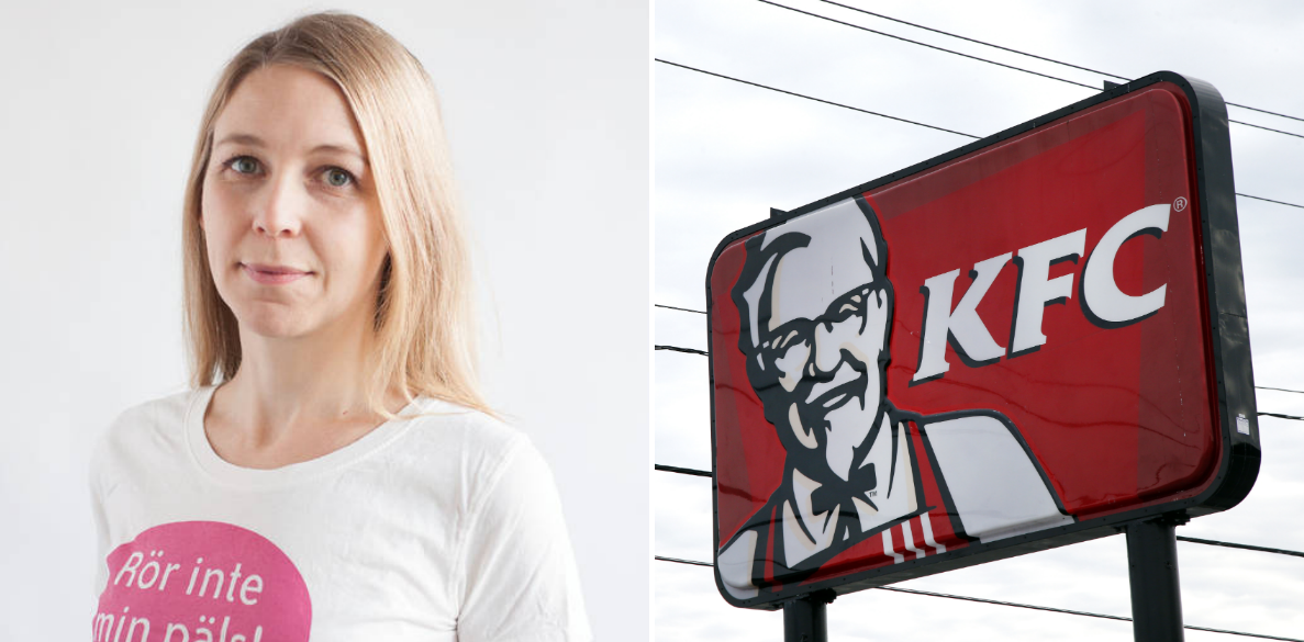 "Nyheten om att KFC öppnar i Sverige gör mig illamående"